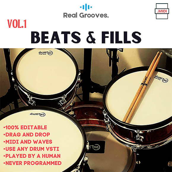 Real Grooves MIDI Groove Starter Pack Vol.1 | Reverb Canada