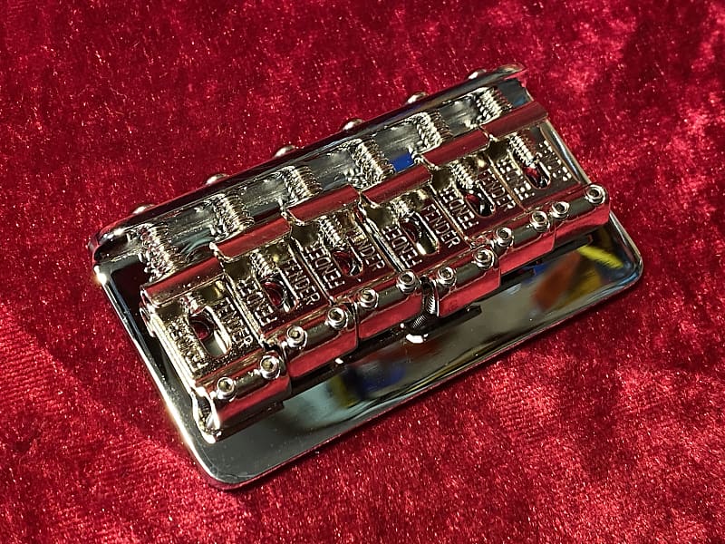 Fender Hardtail Bridge Standard Vintage style Chrome | Reverb