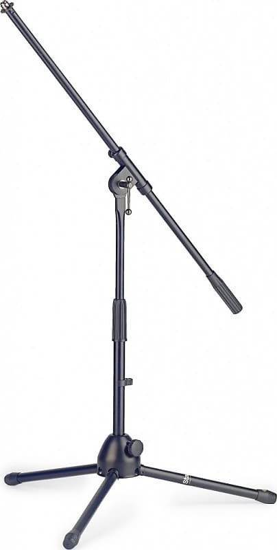 Low profile 2-section microphone stand with folding legs | Reverb