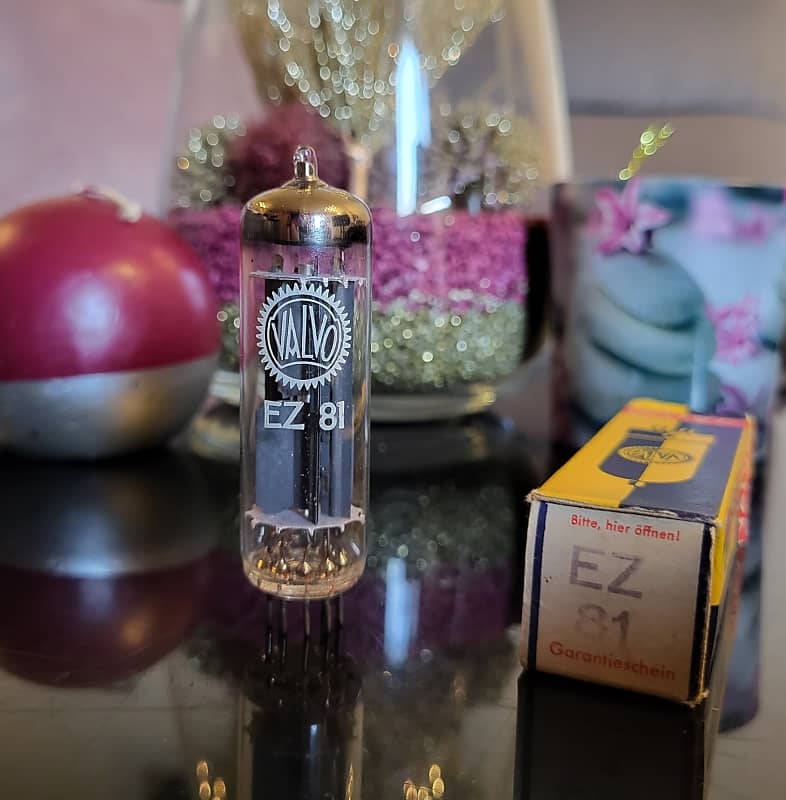 Valvo Rectifier EZ81 6CA4 Germany Year 1957 NOS NIB,rare | Reverb