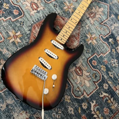 Maryland Guitars Partscaster Set Neck Stratocaster Sunburst | Reverb