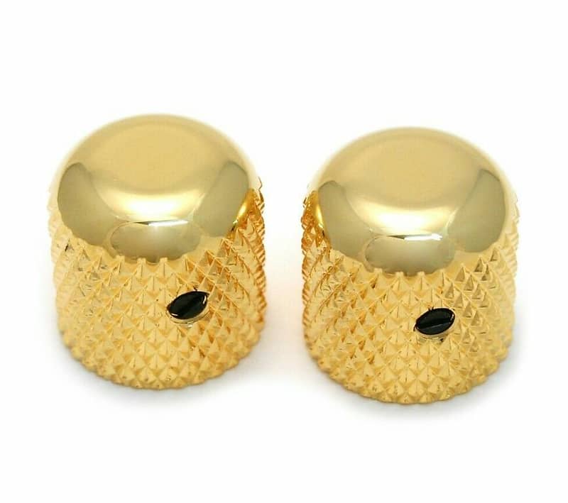 NEW Gold Dome CONTROL KNOBS for Fender Standard Telecaster | Reverb