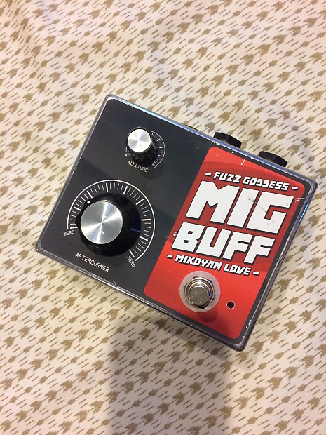 Devi Ever : FX Mig Buff Fuzz 2016 Textured Silver | Reverb