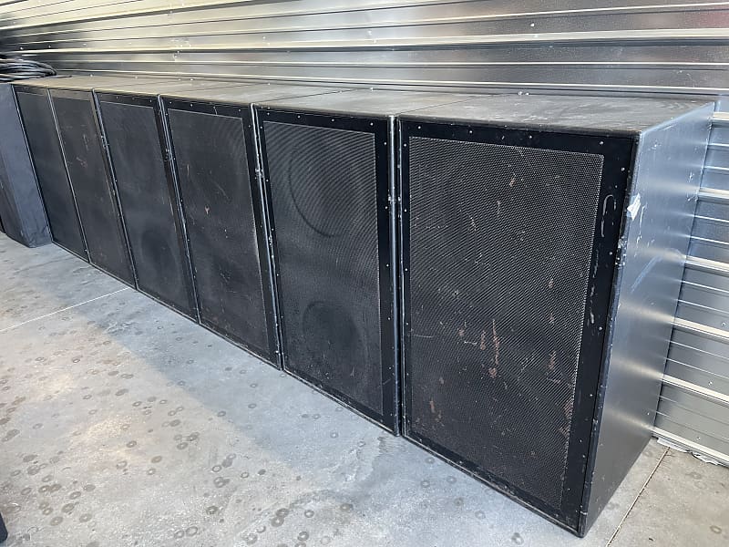 QSC MD-S218 Subwoofer Pair Mid 2000's | Reverb