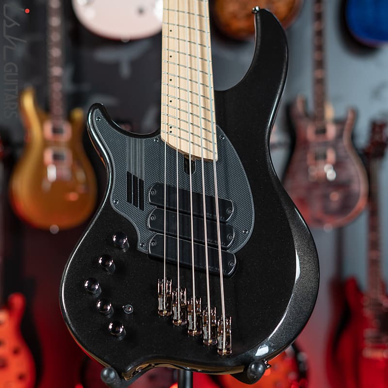 Dingwall NG-3 5-String Left Handed Bass Metallic Black | Reverb