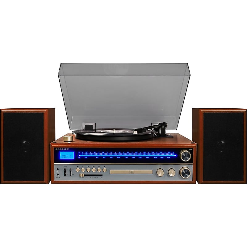 Crosley 1975T Shelf System with Turntable, CD and Radio | Reverb