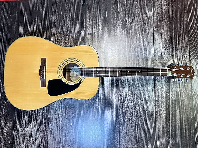 Fender DG-98S Natural Acoustic Guitar (Brooklyn, NY) | Reverb