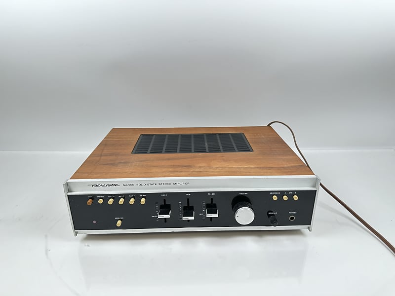 Realistic SA-900 Solid State Stereo Amplifier | Reverb
