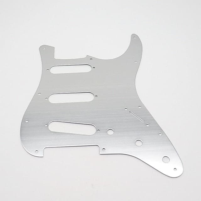 metal pickguard stratocaster - 1pcs SSS Silver Gray | Reverb