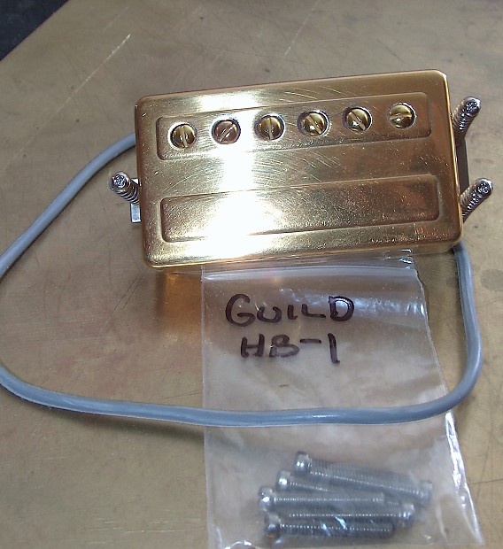 Guild HB-1 Humbucker 1970s Gold | Reverb