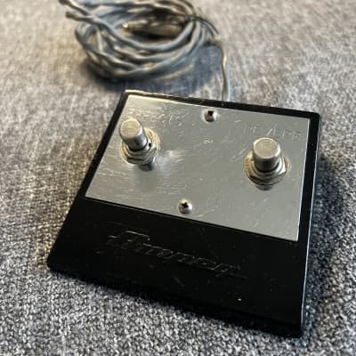 Ampeg two-button footswitch early 70s / late 60s foot switch | Reverb