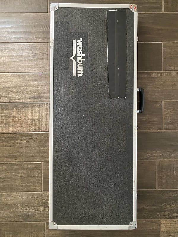 Washburn ATA-style Universal Guitar Road Case - Fits Strat, | Reverb