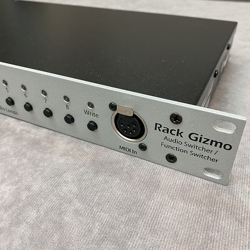 RJM Rack Gizmo Programmable audio loop and function switcher | Reverb