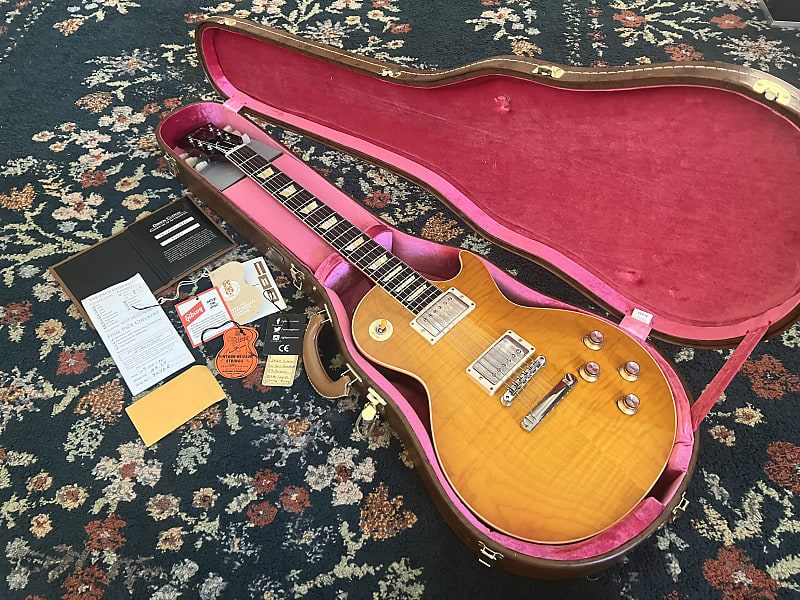 Gibson M2M R9 Les Paul Custom Shop 2020 - Lemon | Reverb Canada