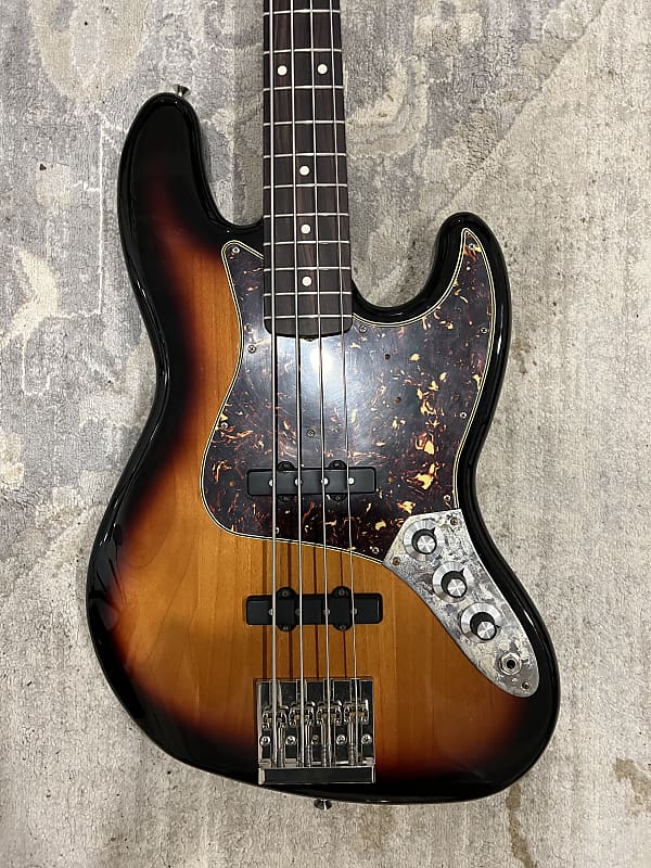 Fender/Partscaster Jazz Bass 2020s - Tobacco Burst | Reverb