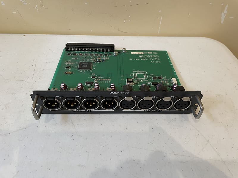 Sony DMBK-R103 AES/EBU card | Reverb