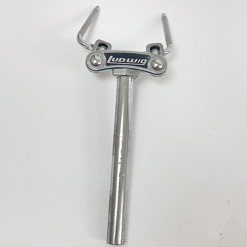 Ludwig Double Tom Holder Short 1" Down-rod 9.5mm L arms 1970s | Reverb