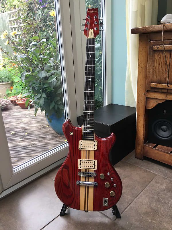 Westone Thunder III Active Through Neck 1981 Sunset Red-a | Reverb UK