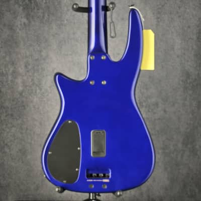 NS Design WAV4 Radius Headless Bass Guitar - Metallic Cobalt | Reverb