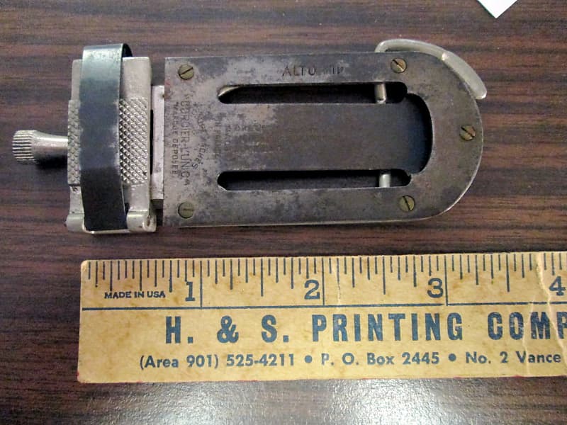 Cordier Lunic Reed trimmer for Alto Saxophone made in france | Reverb