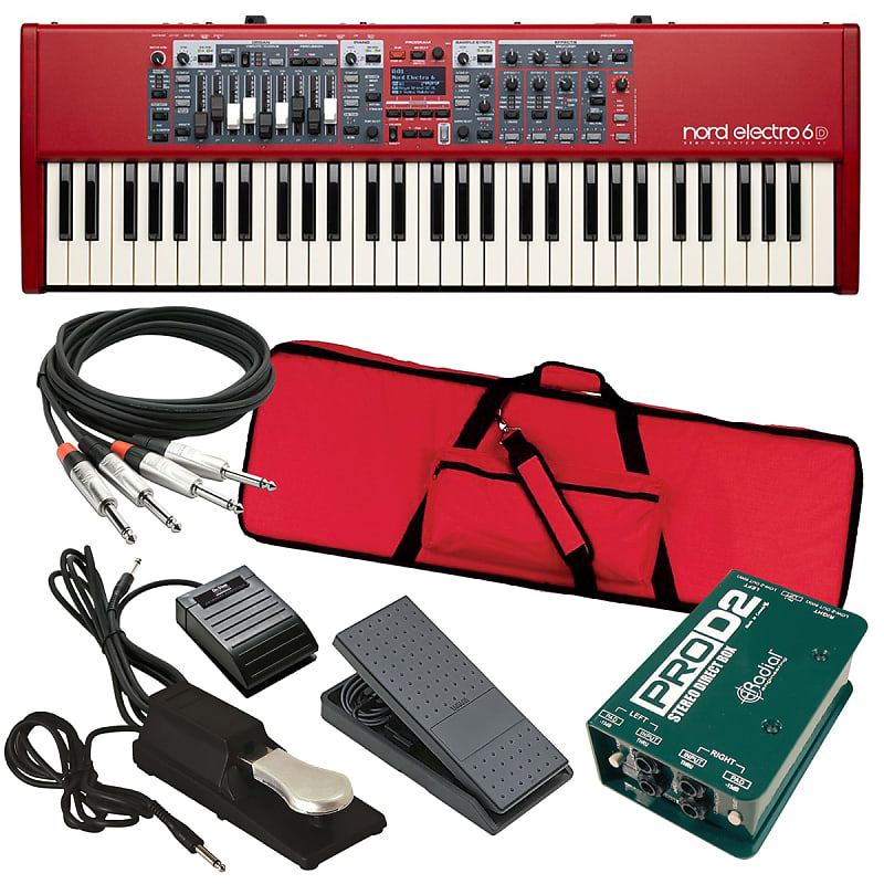 Nord Electro 6D 61 Stage Keyboard STAGE RIG | Reverb