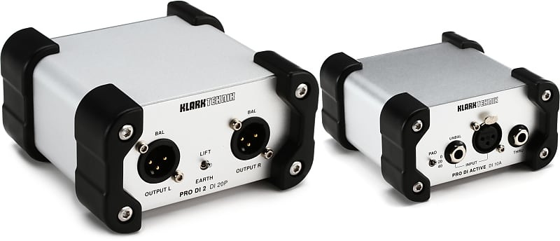 Klark Teknik DI 20P 2-channel Passive Direct Box with Midas | Reverb