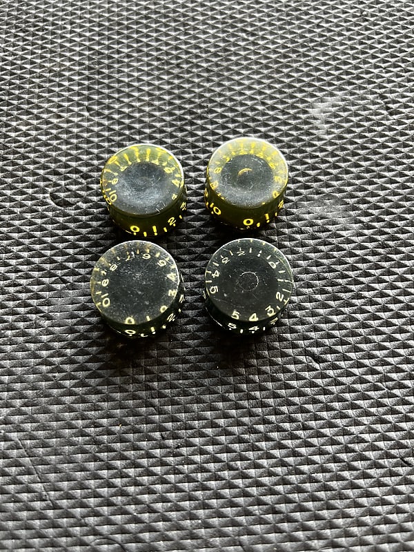 1950's Gibson Les Paul Custom Knobs & 2 Other Vintage Gibson | Reverb