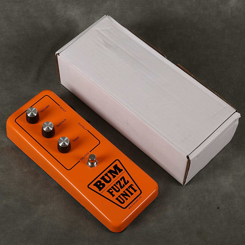 Sola Sound BUM Fuzz FX Pedal w/Box - 2nd Hand | Reverb