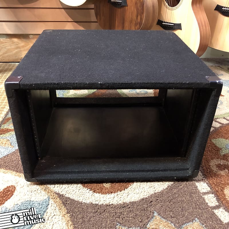 Odyssey CRE06 6-Space Econo Studio Rack Black Carpet 6U | Reverb