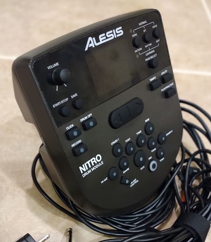 Alesis Nitro Module with Cable Harness, Power Cord, Rack | Reverb