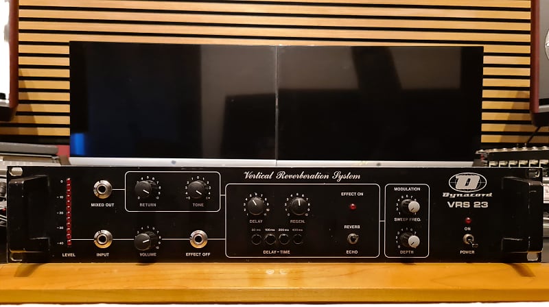 Dynacord VRS23 - Vertical Reverberation System - 1979 - Nero | Reverb