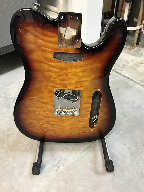 Fender Telecaster Style Quilted Maple Body | Reverb