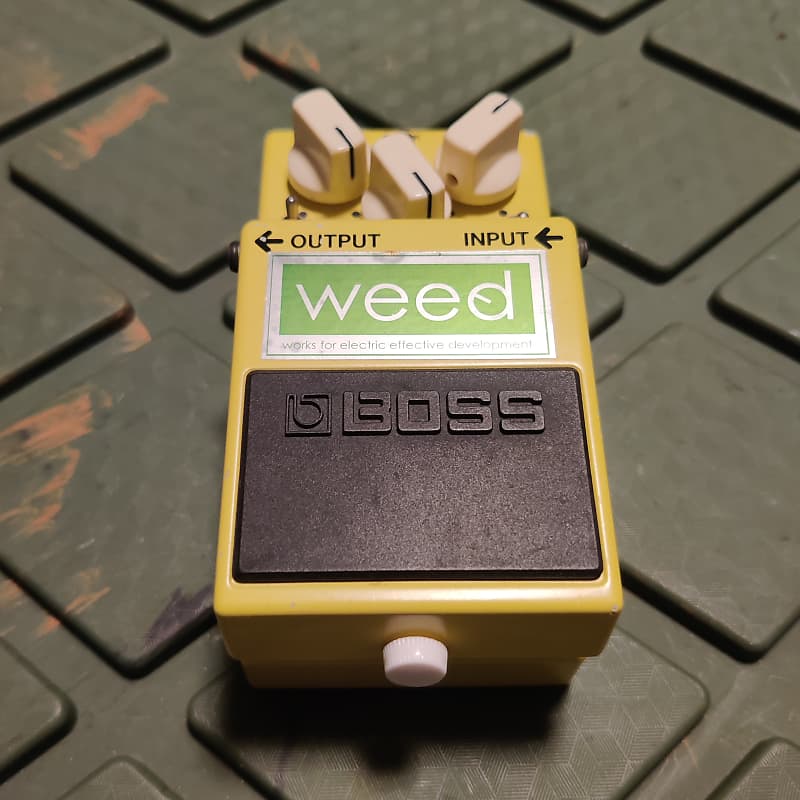 Boss Weed SD-1 Super OverDrive Double Switch Mod | Reverb