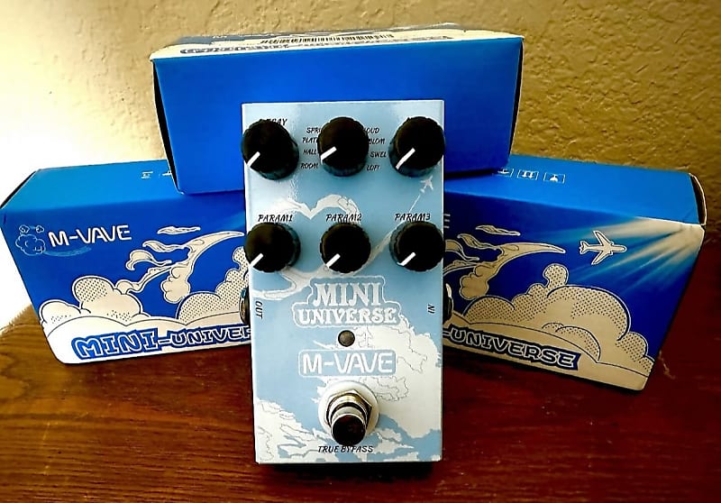 M-vave Guitar Pedal Reverb Innovation Unique Sound 9 Reverb | Reverb