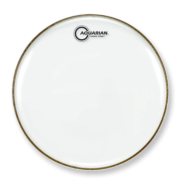 Aquarian CCSN12 Classic Clear Resonant Bottom Snare Head | Reverb