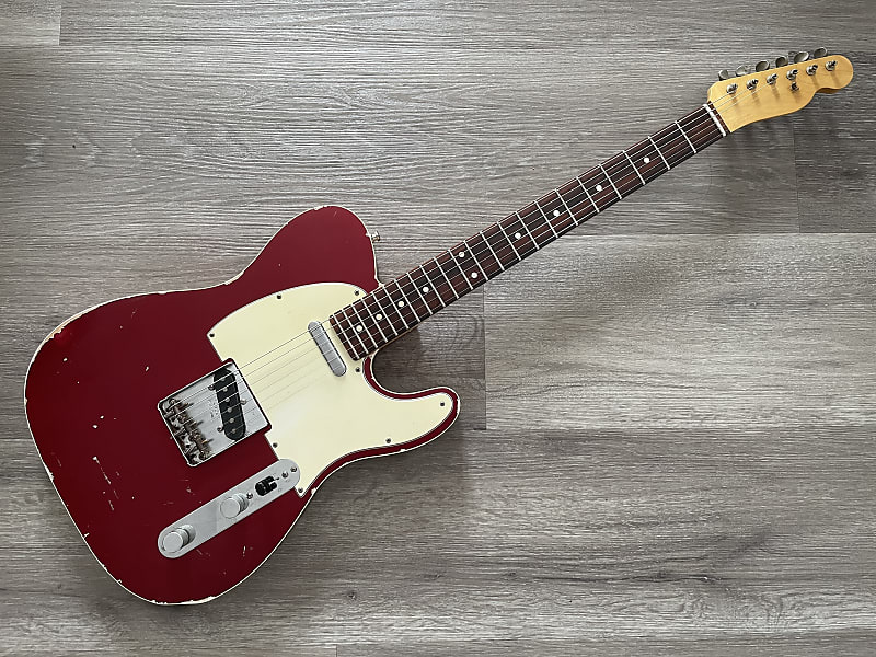 MJT Telecaster Custom - Candy Apple Red - Candy Apple Red | Reverb