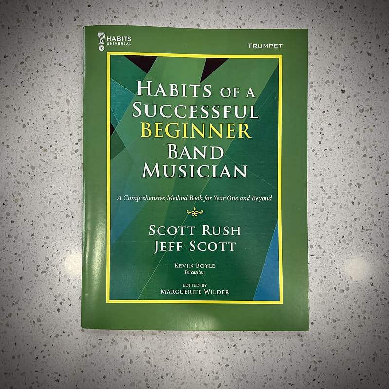 Habits of Successful Beginner Band Musician Method Book - | Reverb