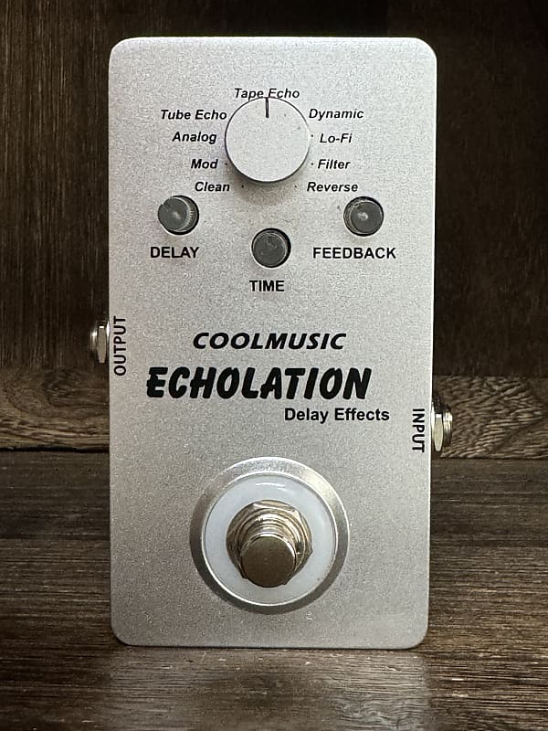 Coolmusic Echolation Echo Delay Pedal | Reverb