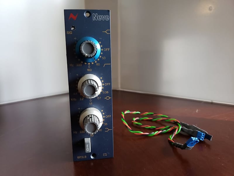 AMS Neve 1073LBEQ 500 Series Equalizer Module 2010s - Blue | Reverb