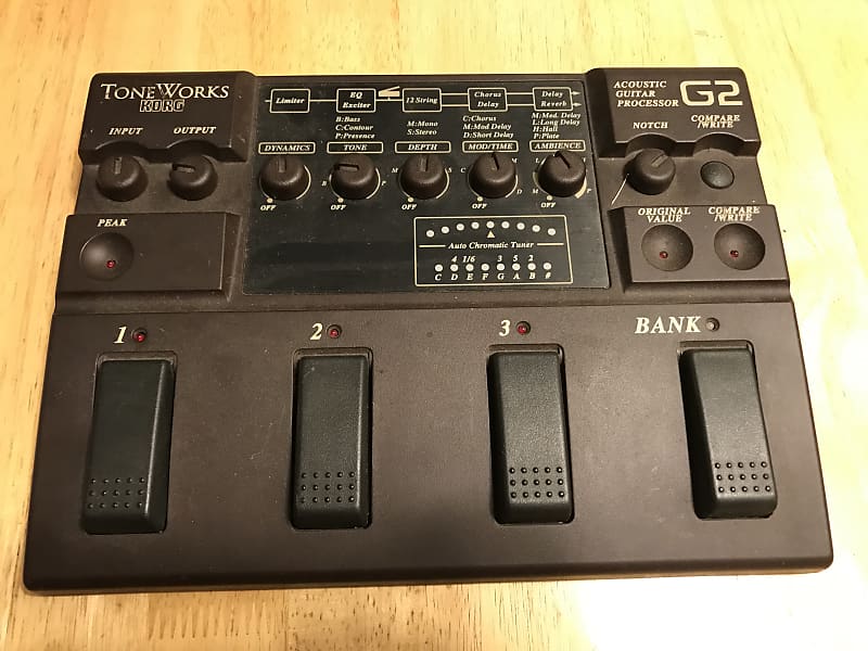 Korg ToneWorks G2 acoustic guitar processor | Reverb