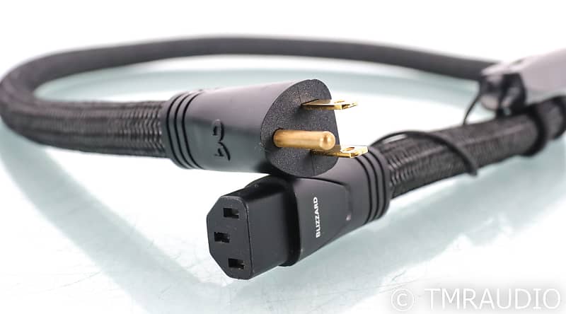 AudioQuest Blizzard Power Cable; 1m AC Cord; 72v DBS (SOLD6) | Reverb