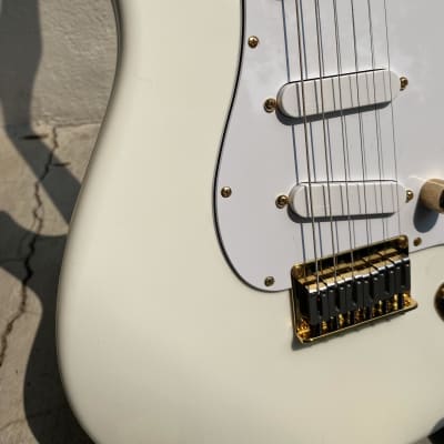 2010s Kiesel Delos 6 USA Custom Shop "Marilyn" - White with | Reverb