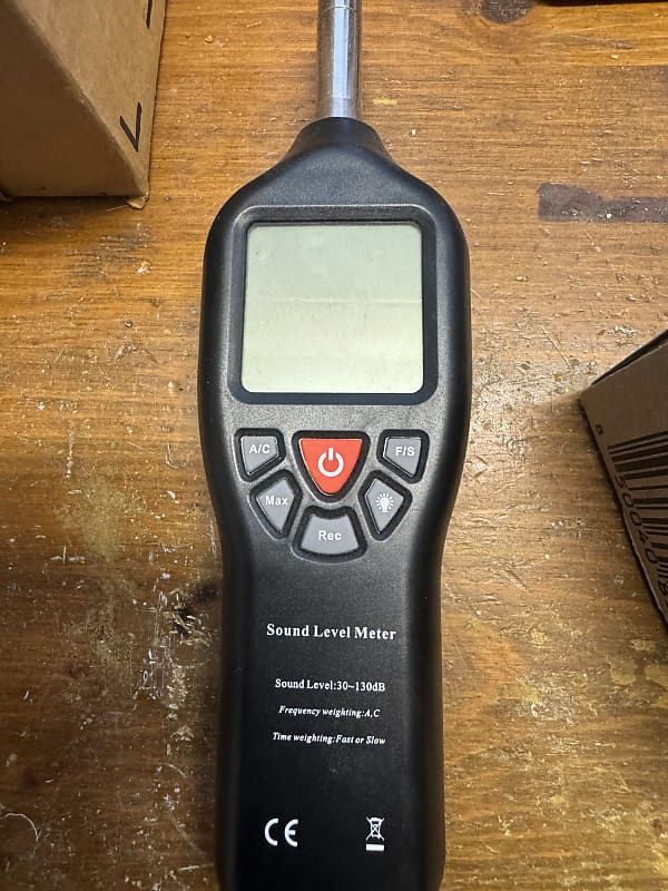 Gain Express Decibel Meter 2021 - Black | Reverb