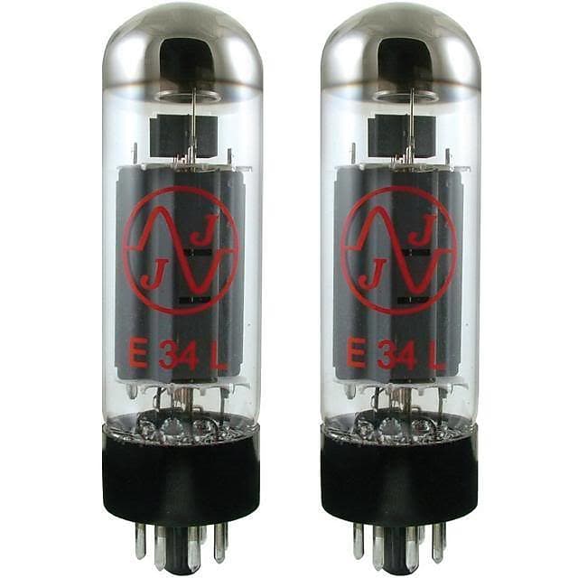 Ruby E34LCZ Power Amp Tubes Matched Pair JJ EL34 | Reverb