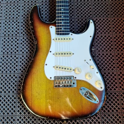 Partcaster Stratocaster kit relic nitro | Reverb