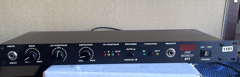 BBE Sonic Maximizer 411 Gate Mono Dynamic Signal Processor EQ | Reverb