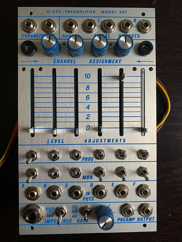 Buchla 207 Clone - Mixer / Preamplifier | Reverb