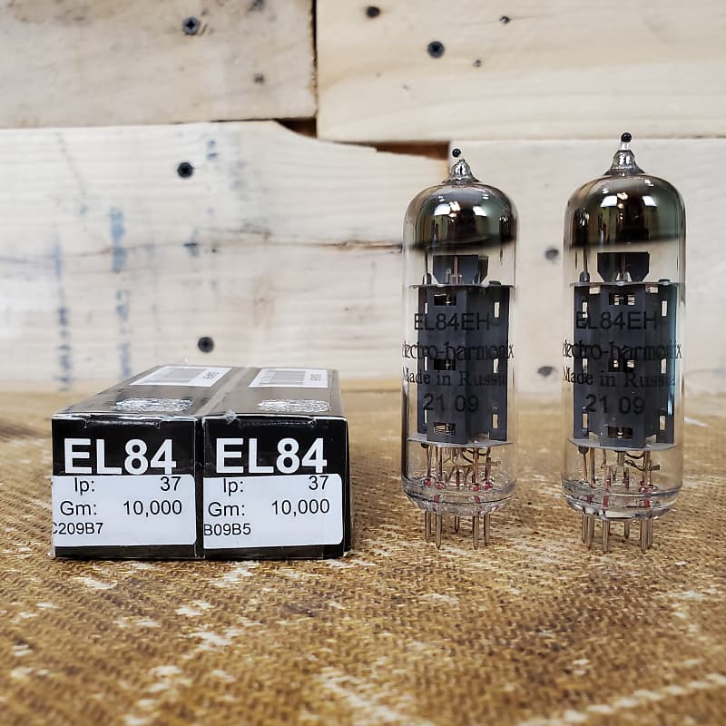 Electro-Harmonix EL84 Matched Tubes - Matched Pair | Reverb