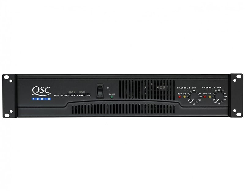 QSC RMX850 2U Rack Power Amplifier | Reverb