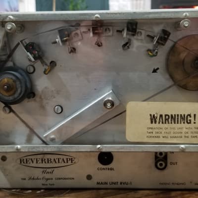 Schober Reverbatape Full Tube Tape Echo Delay Reverb Machine | Reverb